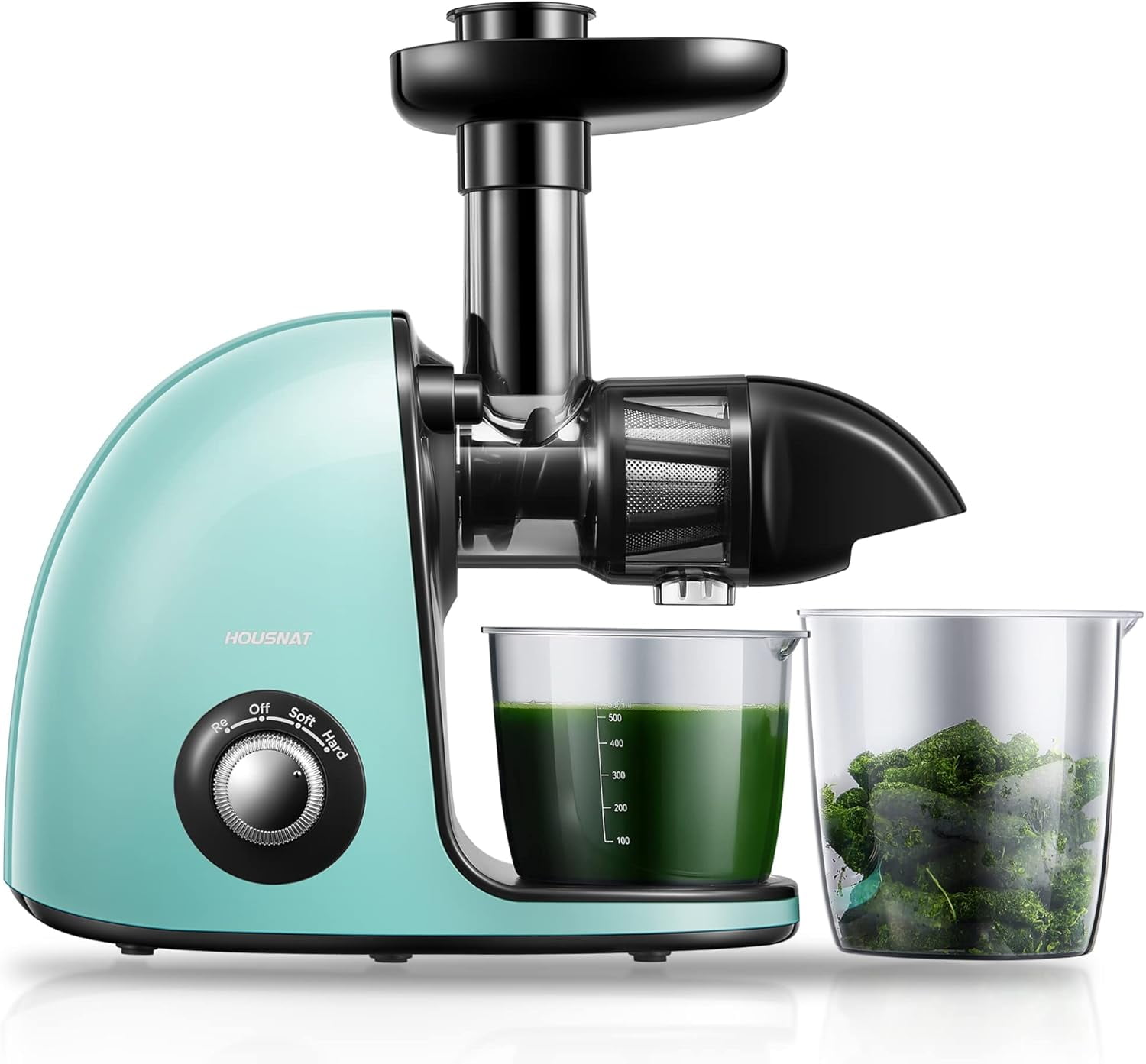 Juicer Machines Vegetable and Fruit, HOUSNAT Cold Press Juicer ...