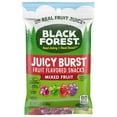 Juicy Burst Fruit Snacks Mixed Fruit 225 Ounce Pouches Pack Of 48