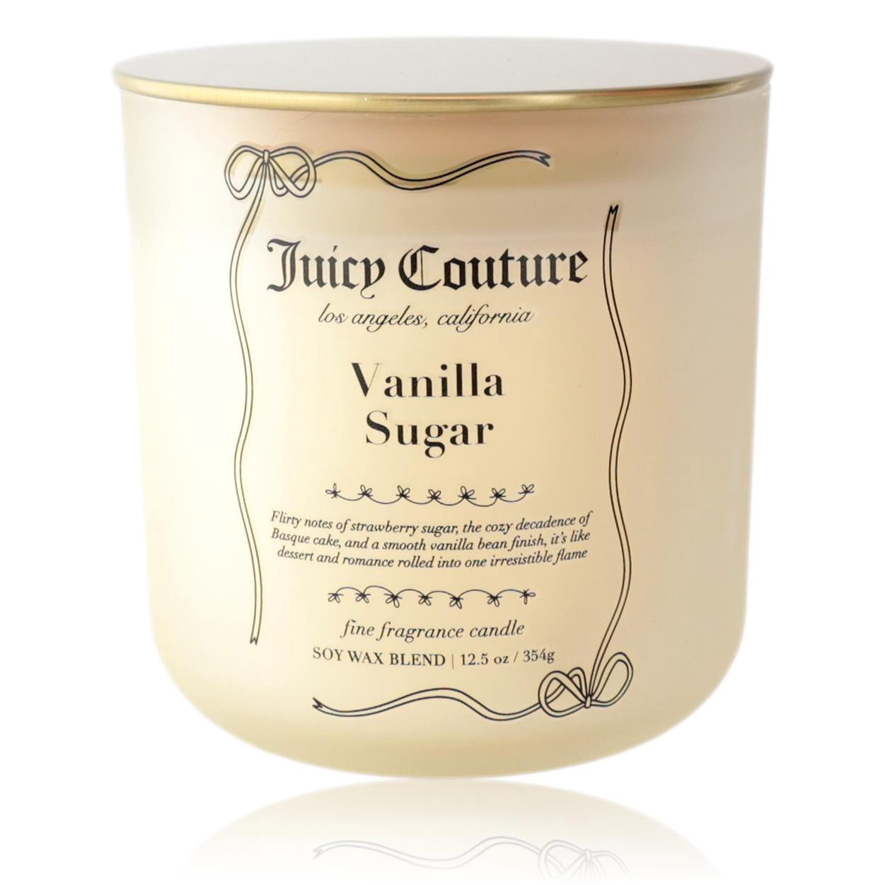 Juicy Couture 12.5 oz Fine Fragrance Candle - Vanilla Sugar - Walmart.com
