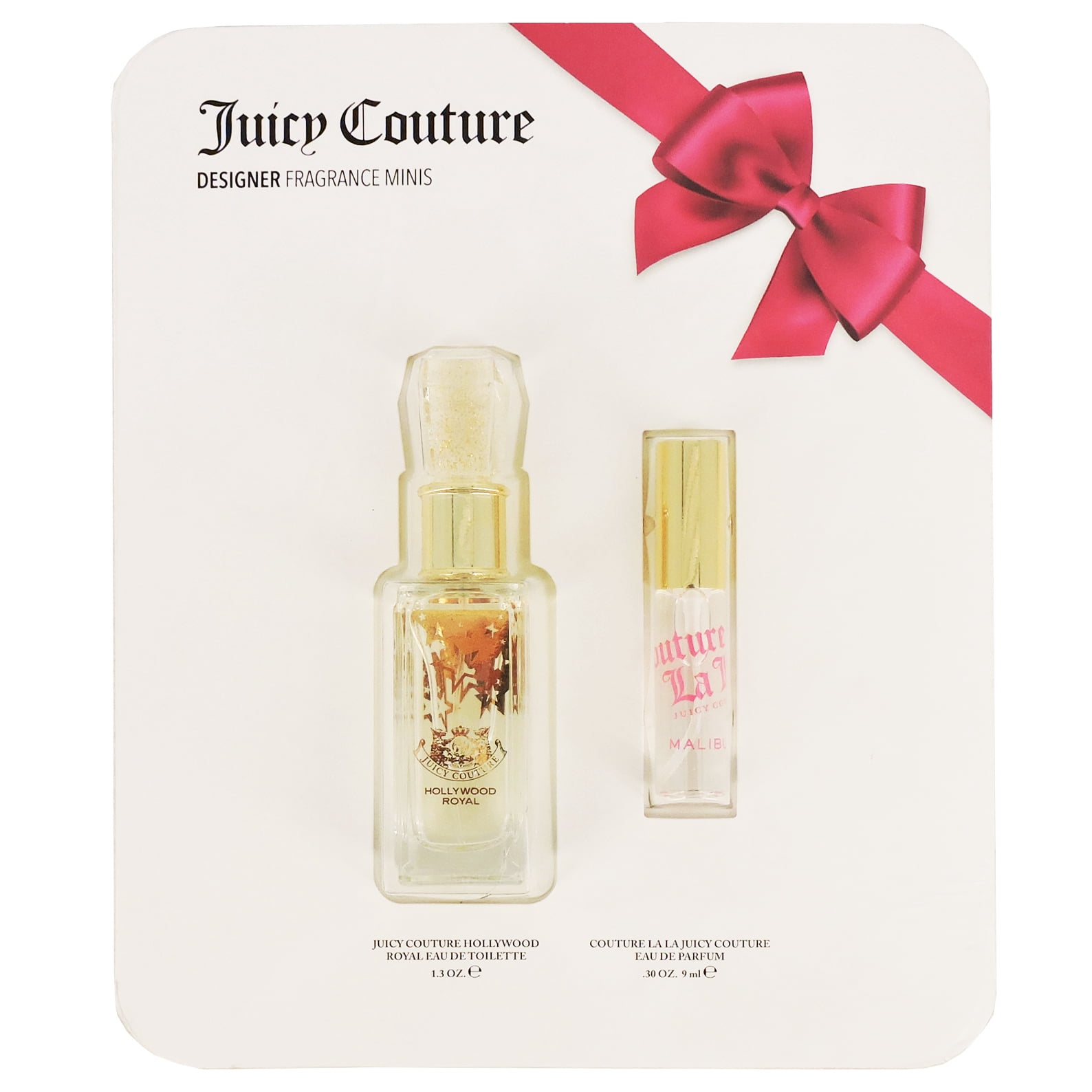 Juicy Couture Designer Fragrance Minis Kit (1.3 Oz Eau De Toilette, 0.3 ...