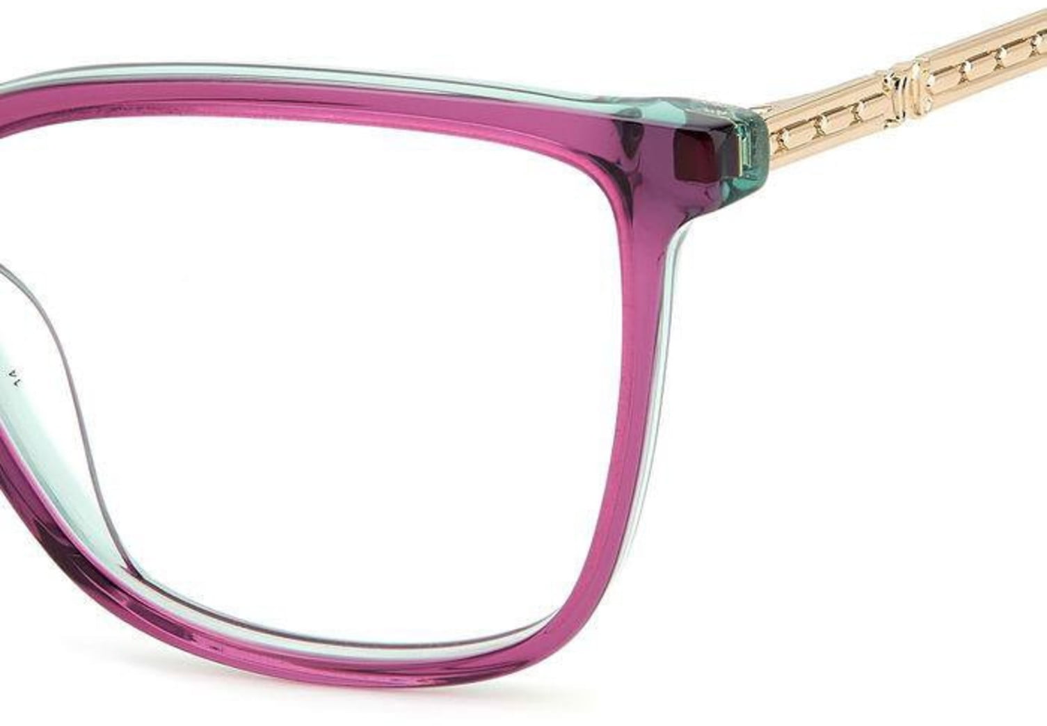 Juicy Couture Women's Eyeglasses JU 229 T7 P with Plum Plastic Frames ...