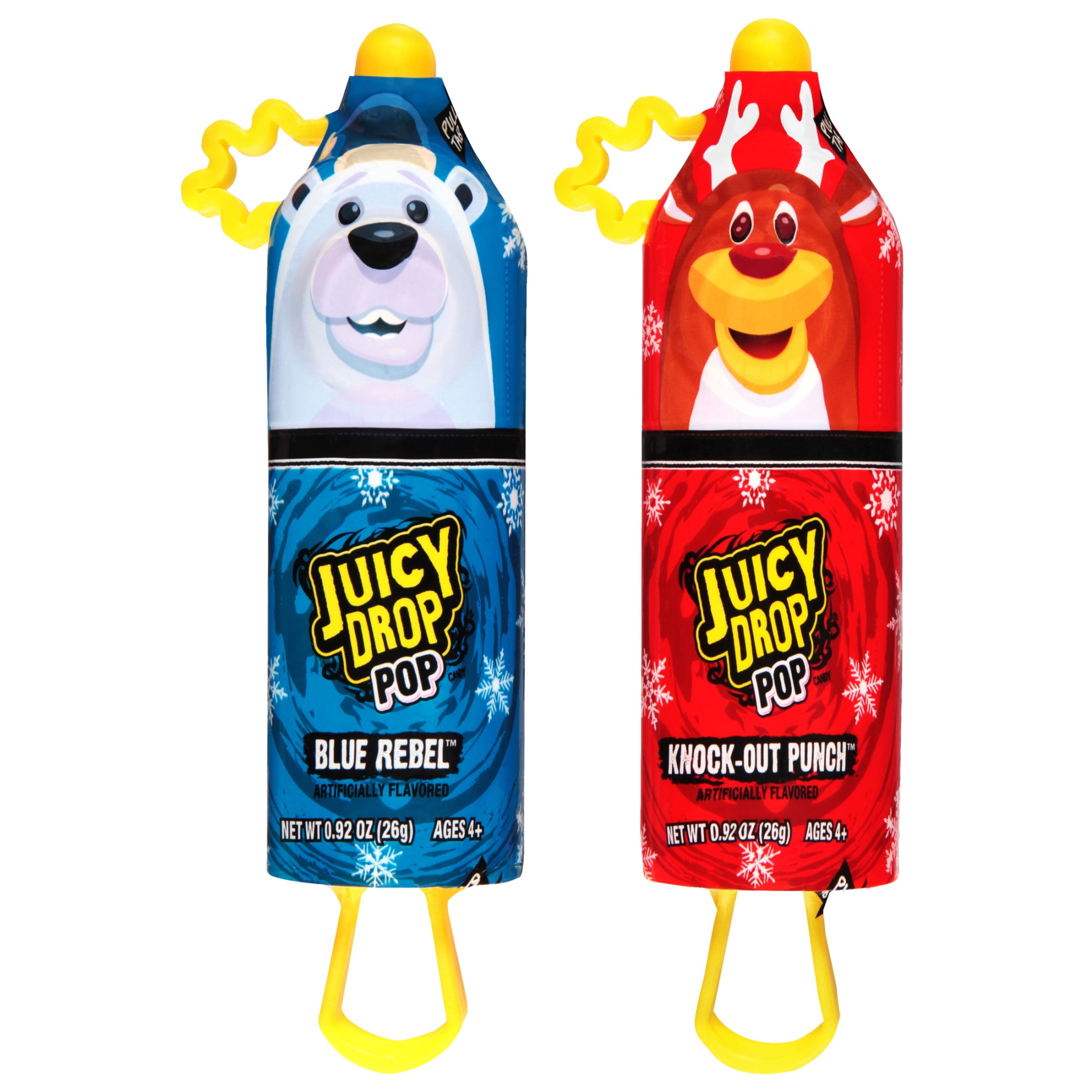 Juicy Drop Pop, Holiday Lollipop, Assorted Fruity Flavors, Sucker Candy ...