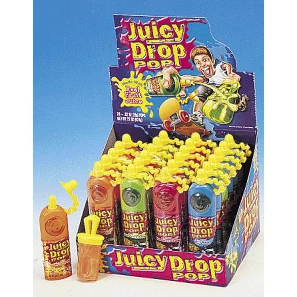 Juicy Drop Pops .92 oz (Flavors Will Vary) (Pack of 4) - Walmart.com