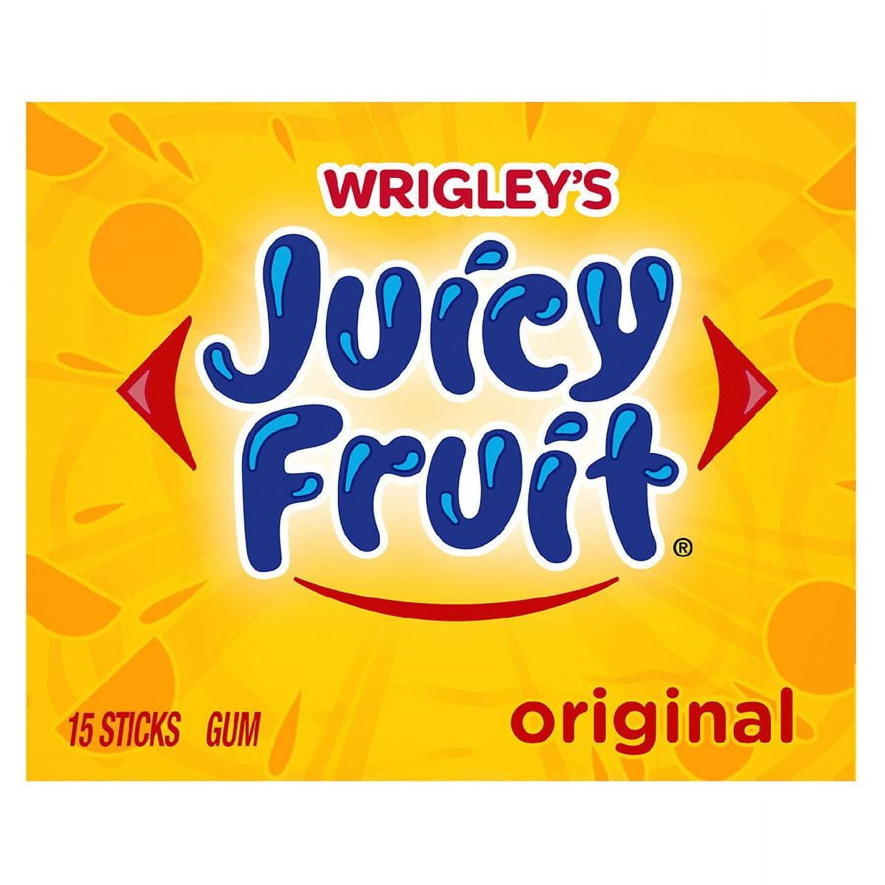 Juicy Fruit Slim Pack Gum (Packaging May Vary) 15.0 ea Pack of 2 ...