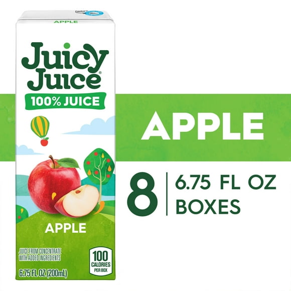 Mini Apple Juice Bottles