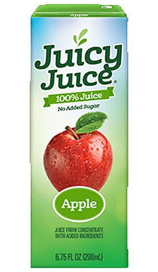 Juicy Juice 100% Apple Juice (Pack of 2) - Walmart.com