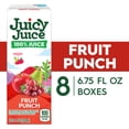 Juicy Juice, 100% Juice, Fruit Punch, 8 Count, 6.75 fl oz - Walmart.com