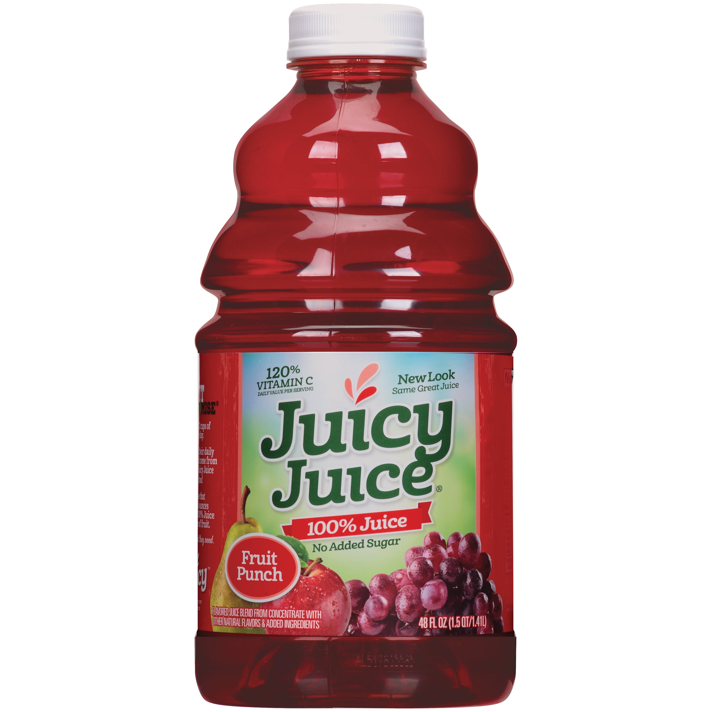 Juicy Juice 100% Juice Fruit Punch, 48 oz - Walmart.com