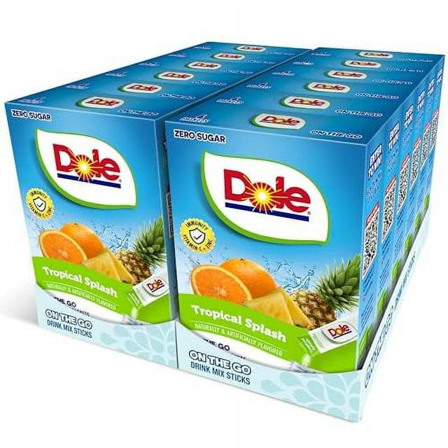 Juicy Mixes Tropical Splash Dole- Powder Drink Mix - Sugar Free ...