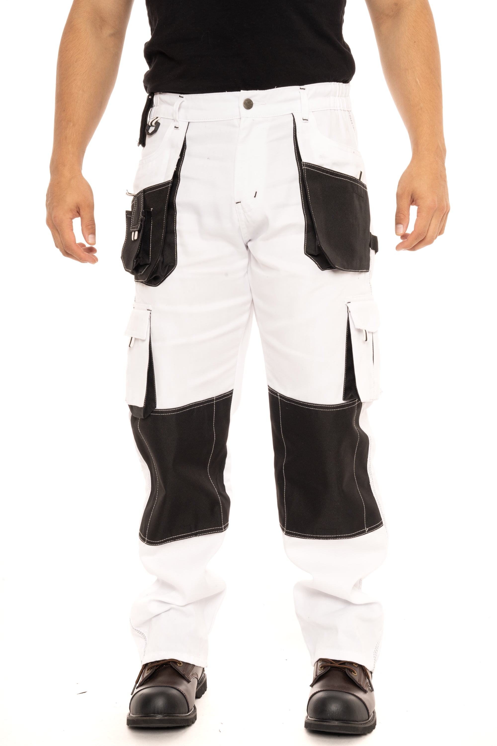 JuicyTrendz Men's Heavy Duty Painter Pants – Utility Painting Workwear ...