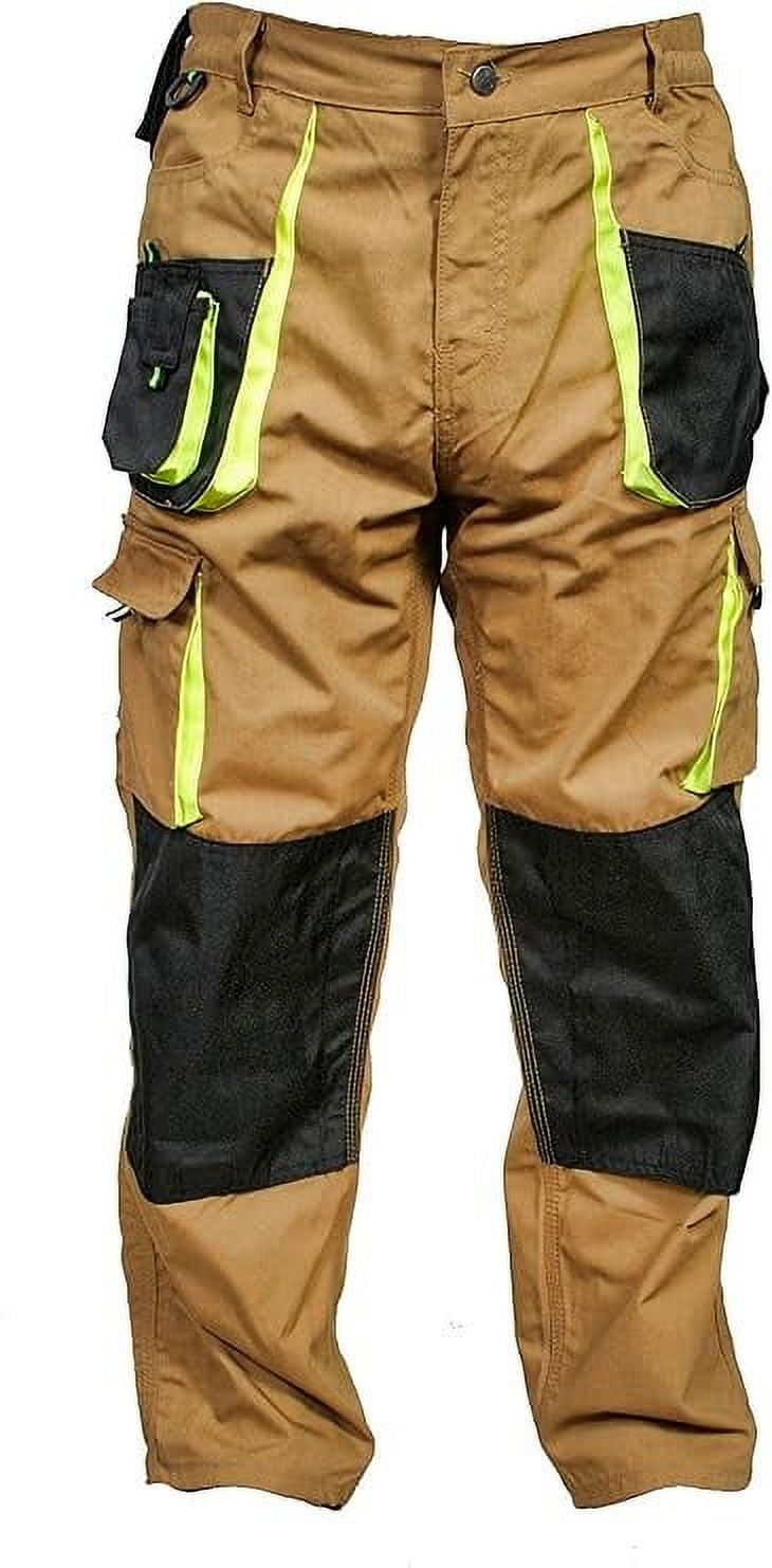 JuicyTrendz Men’s Work Trousers – Tactical Work Utility and Safety ...