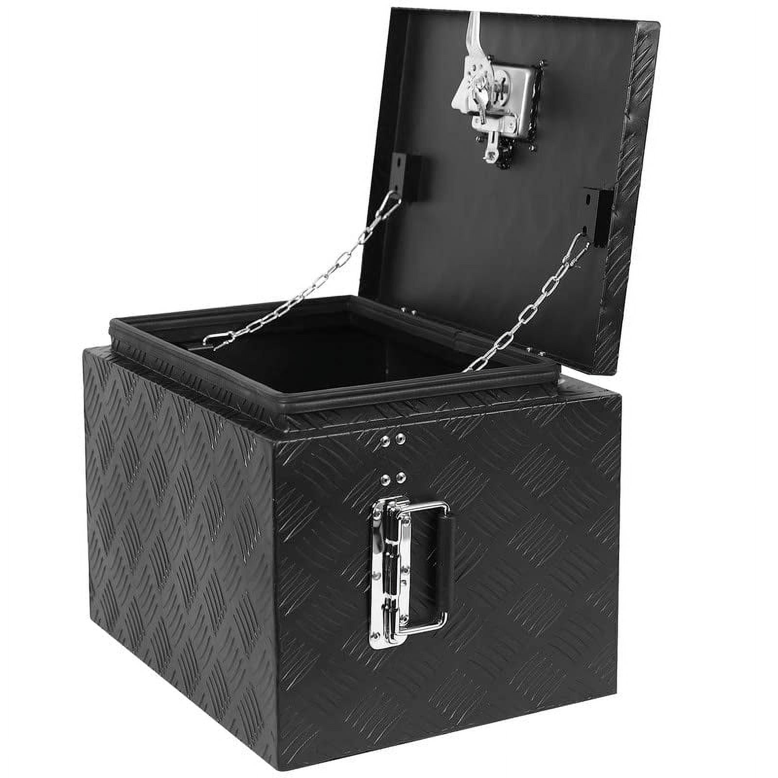 Juiluna Full Size 18 Inch Heavy Duty Aluminum Toolbox - Waterproof ...