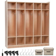 RRI Goods 4-Section Montessori Cubby Toddler Coat Rack, Locker ...