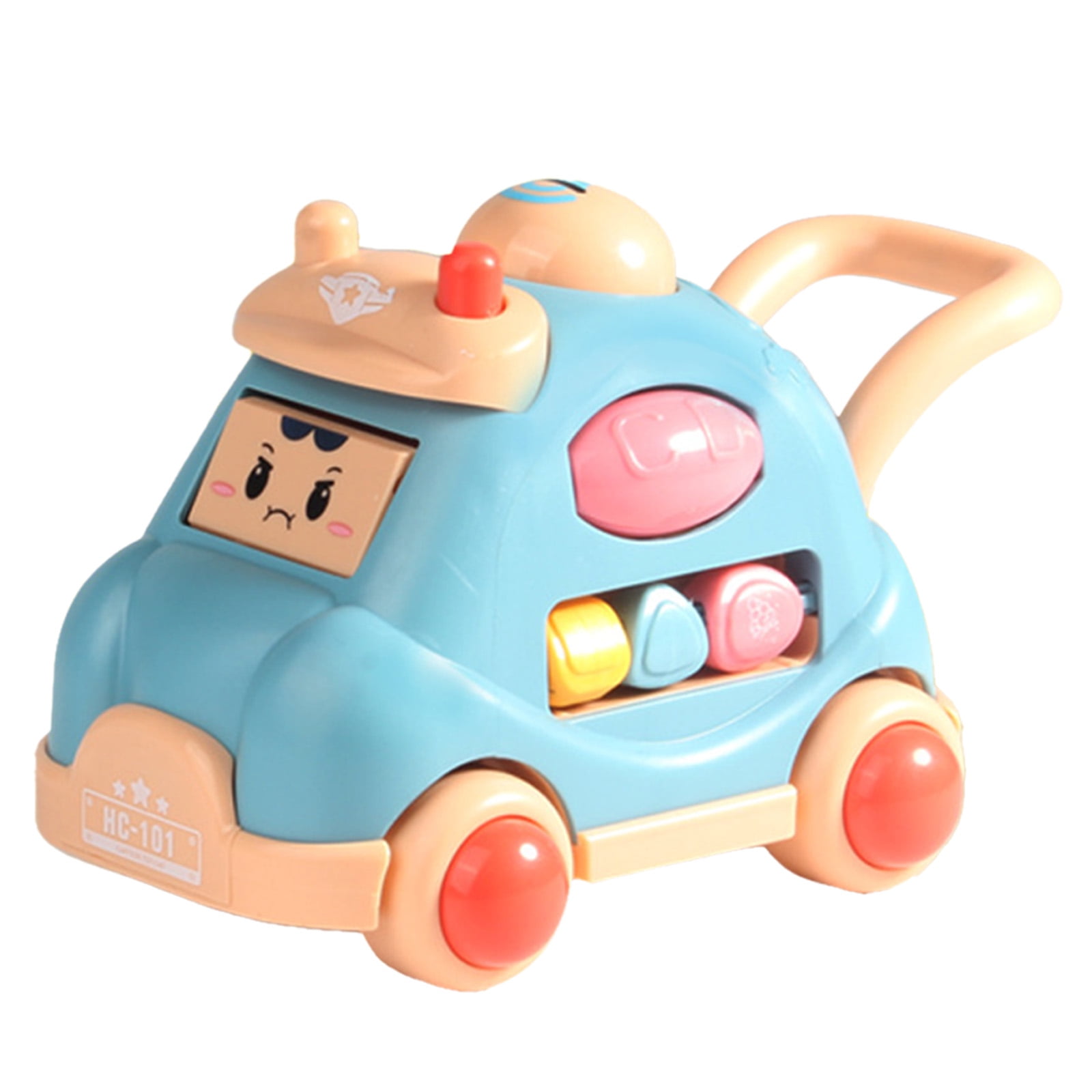 Juiluna Inertia Car Toy for Kids Cartoon Face Changing Car Toy with ...