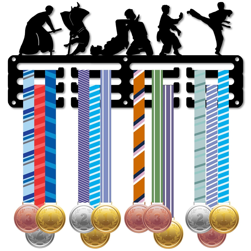 Jujitsu Medal Display Small Medal Holder for Wall Sports Athletics ...