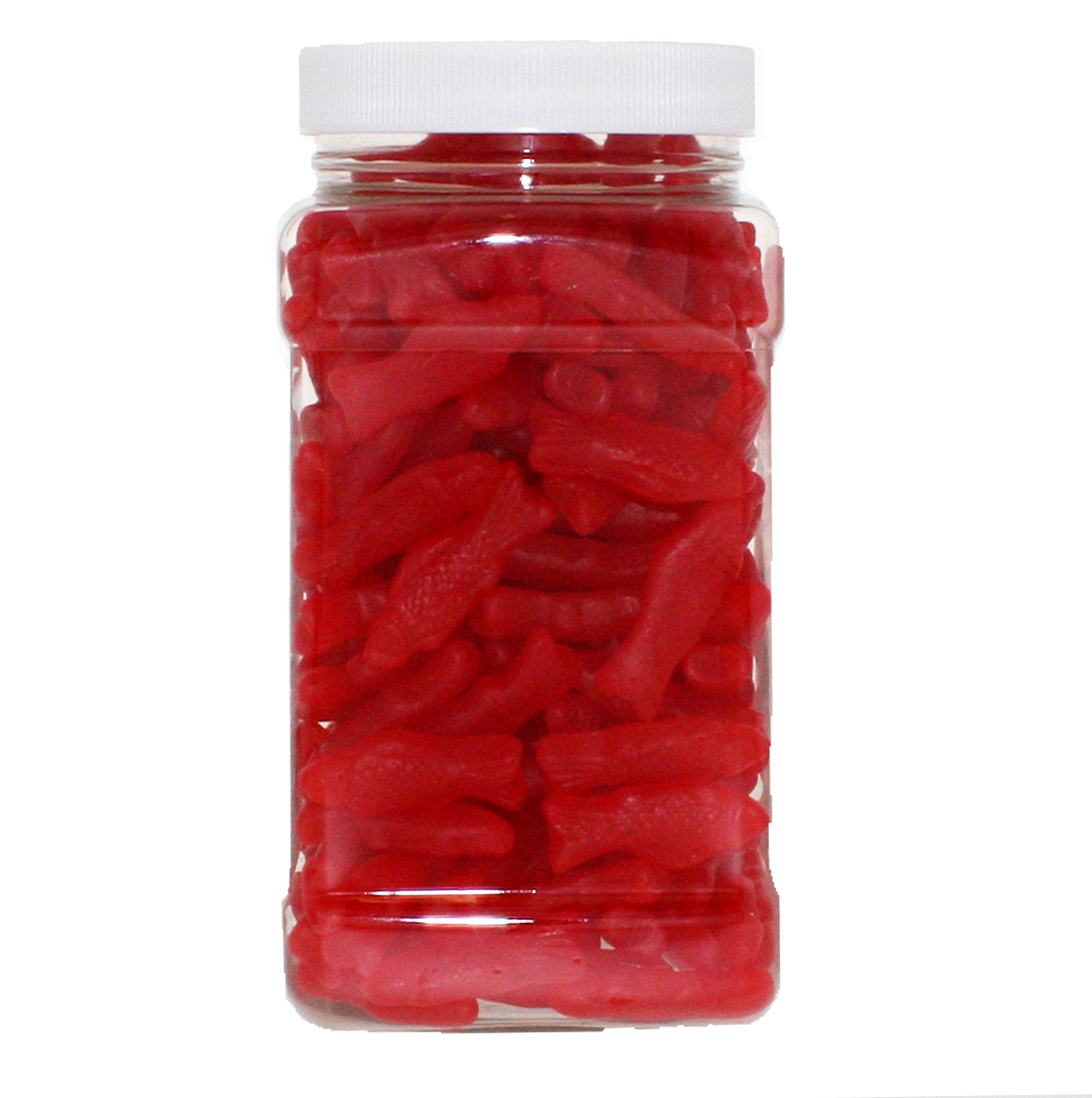 Juju Fish Red Large 2LB - Original Red Chewy Juju Fish in 48 FL OZ Gift ...