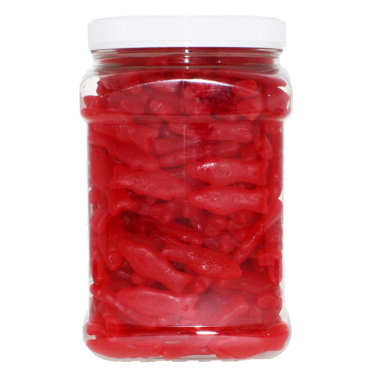 Juju Fish Red Large 3LB - Original Red Chewy Juju Fish in 64 FL OZ Gift ...