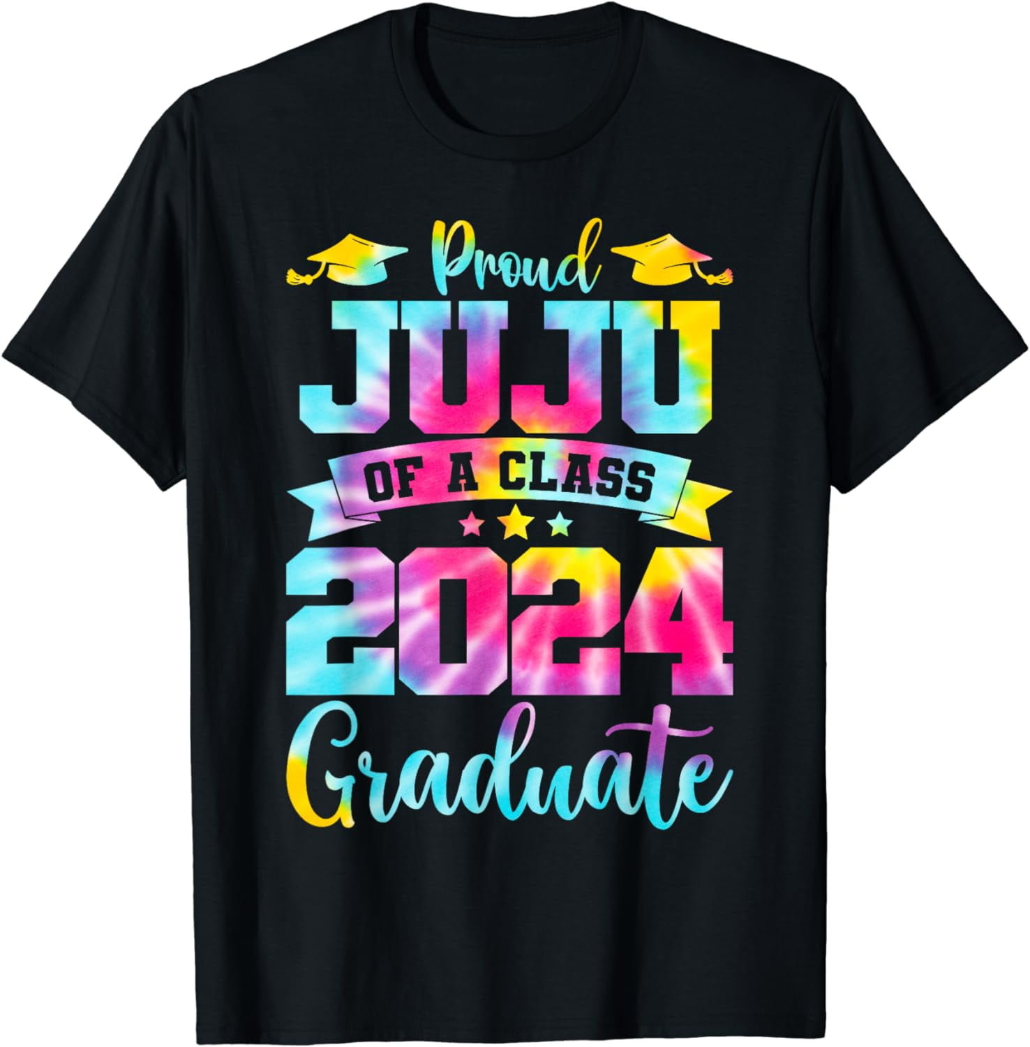 Juju Senior 2024 Proud Juju Of A Class Of 2024 Graduate T-Shirt - Walmart.com