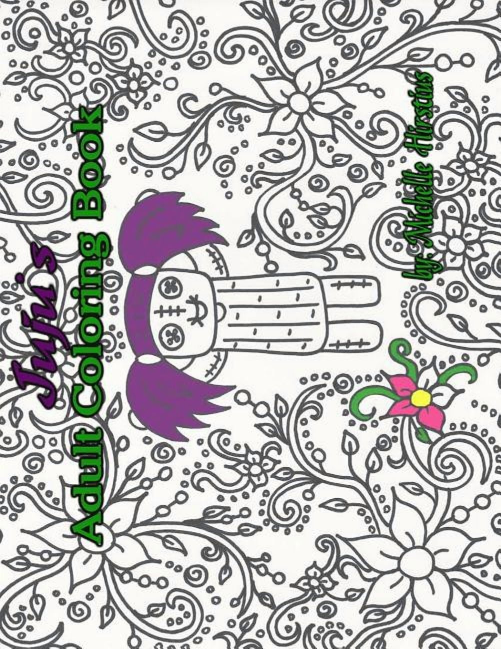 Juju the Good Voodoo: Juju's Adult Coloring Book (Paperback) - Walmart.com