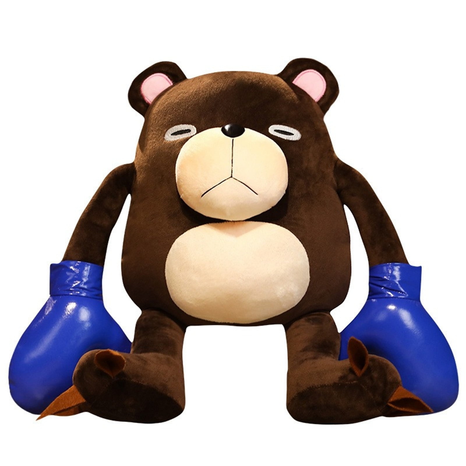Jujutsu-Adorable Plush Boxing Bear Toy Soft Stuffed Animal with Blue Gloves Perfect Gift for ...