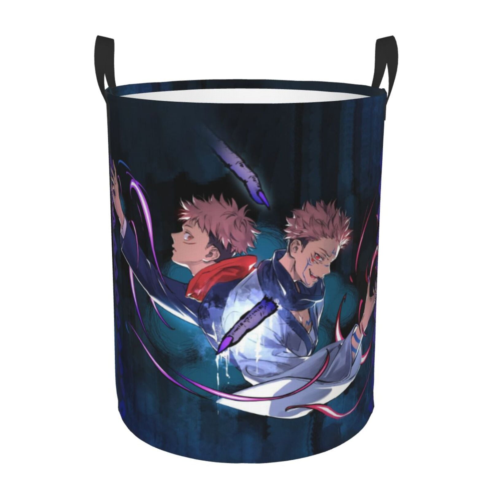 Jujutsu Anime Kaise Laundry Hamper Circular Laundrys Basket Waterproof ...