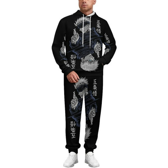 Jujutsu Anime Kaisen Hoodies and Sweatpants Unisex Cosplay Hooded ...