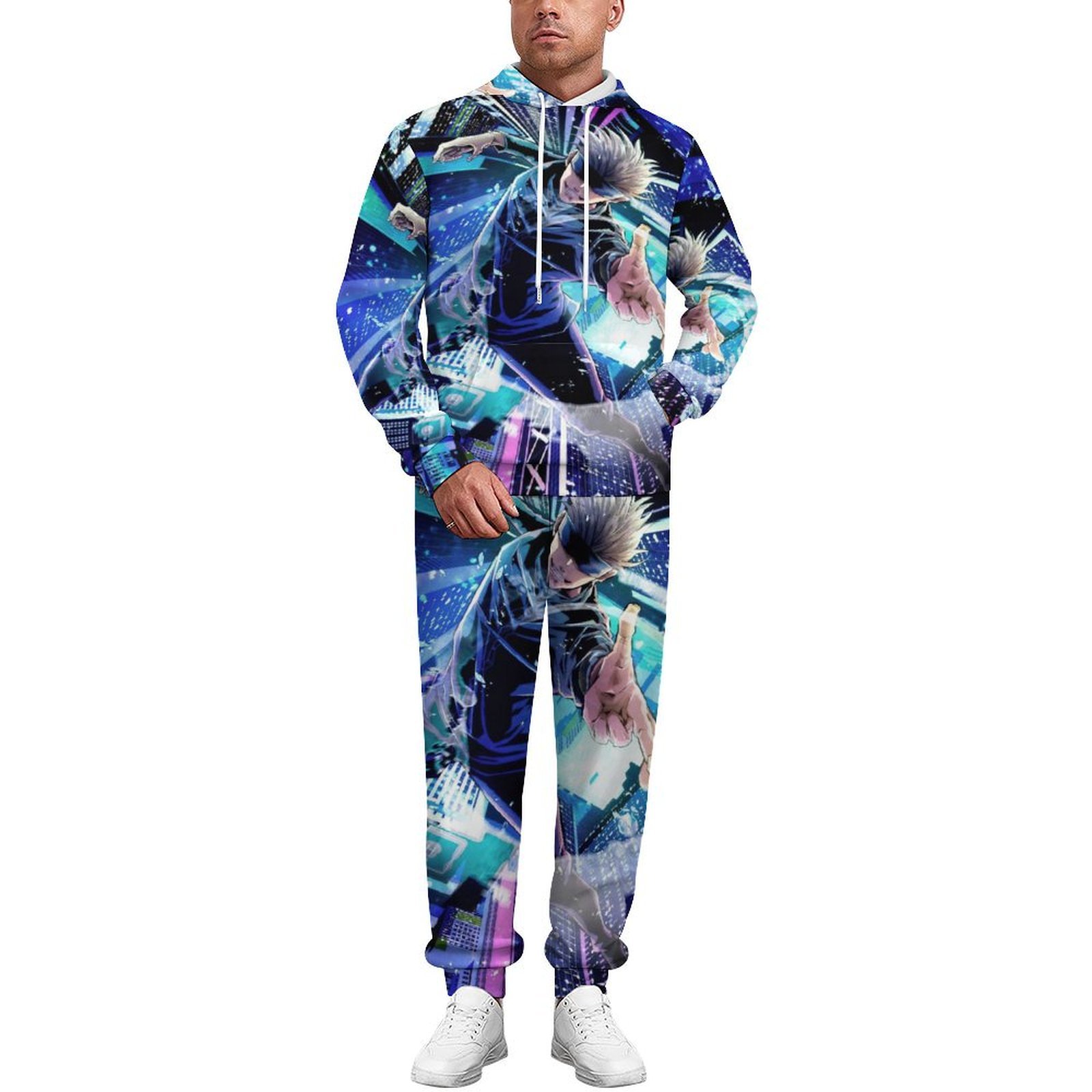 Jujutsu Anime Kaisen Hoodies and Sweatpants Unisex Cosplay Hooded ...