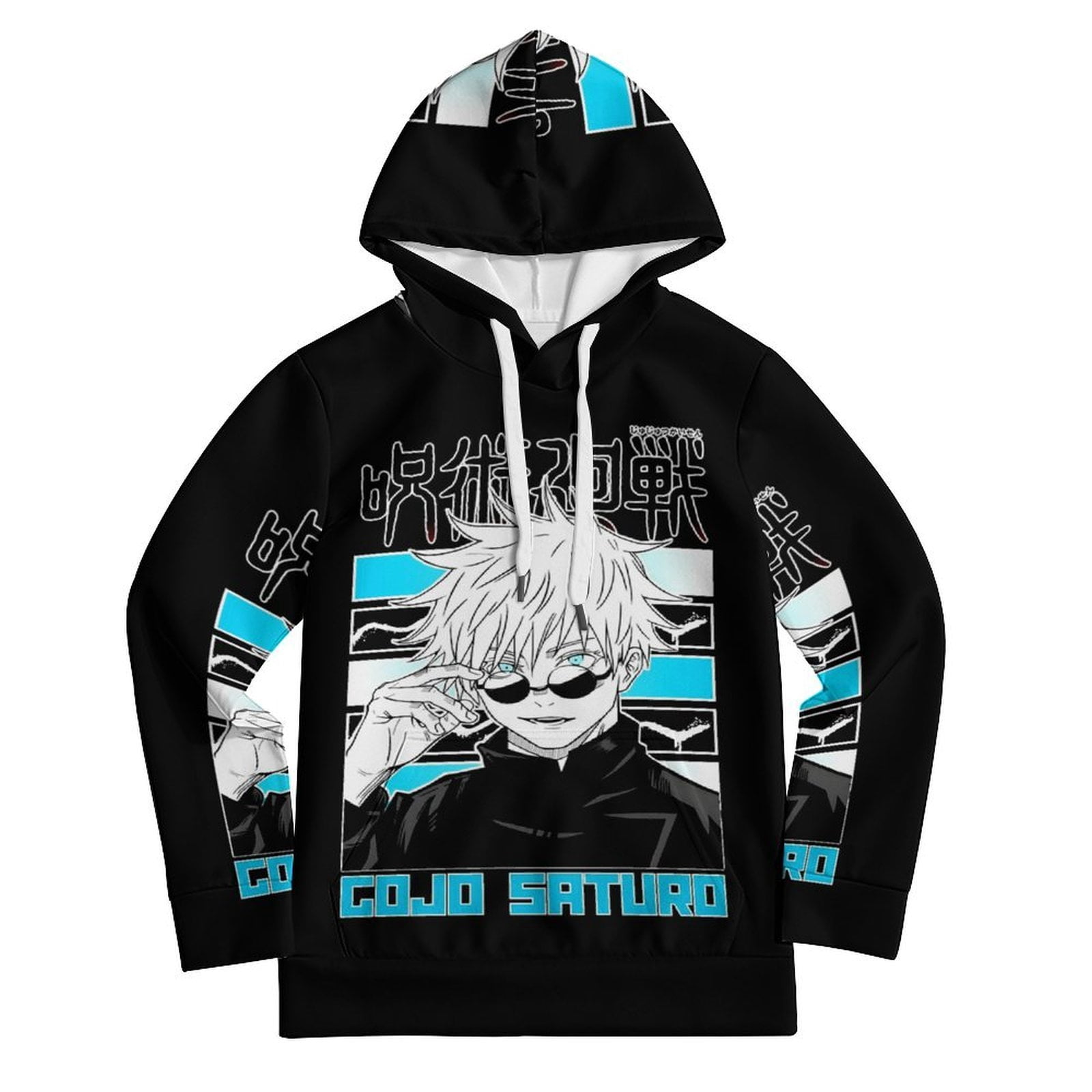 Jujutsu Anime Kaisen Lightweight Hoodie Anime Sweatshirts Pullover Long ...