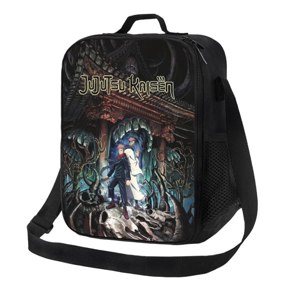 Jujutsu Anime Kaisen Lunch Bag Portable Insulation Lunch Box ...