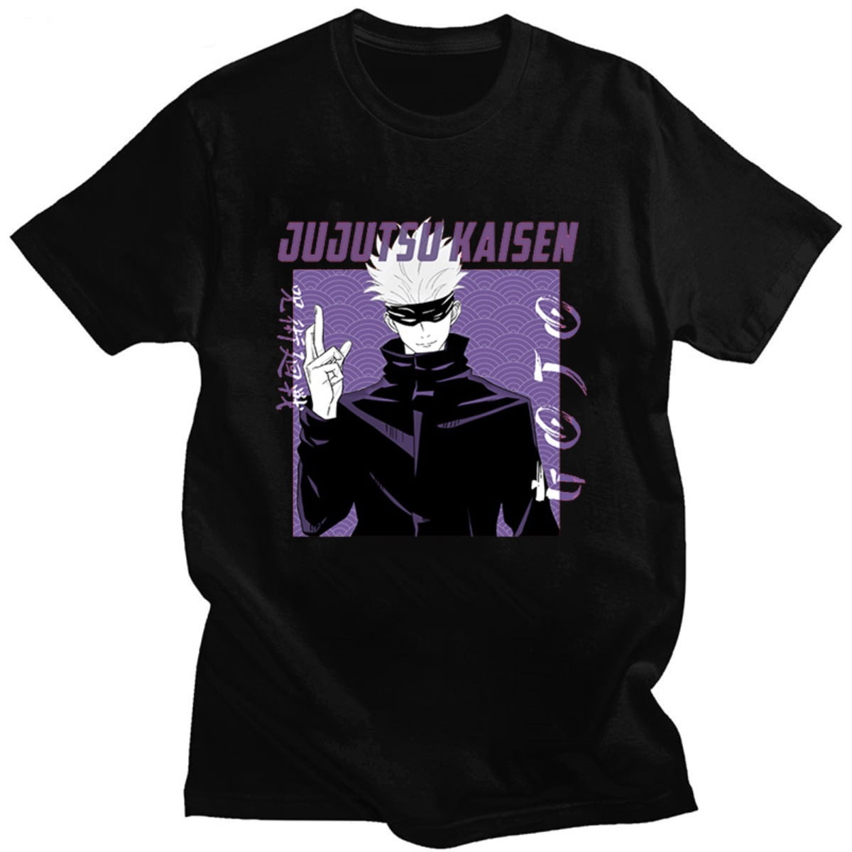 Jujutsu Kaisen Anime Cartoon Saturo Gojo T-Shirts for Men and Women ...