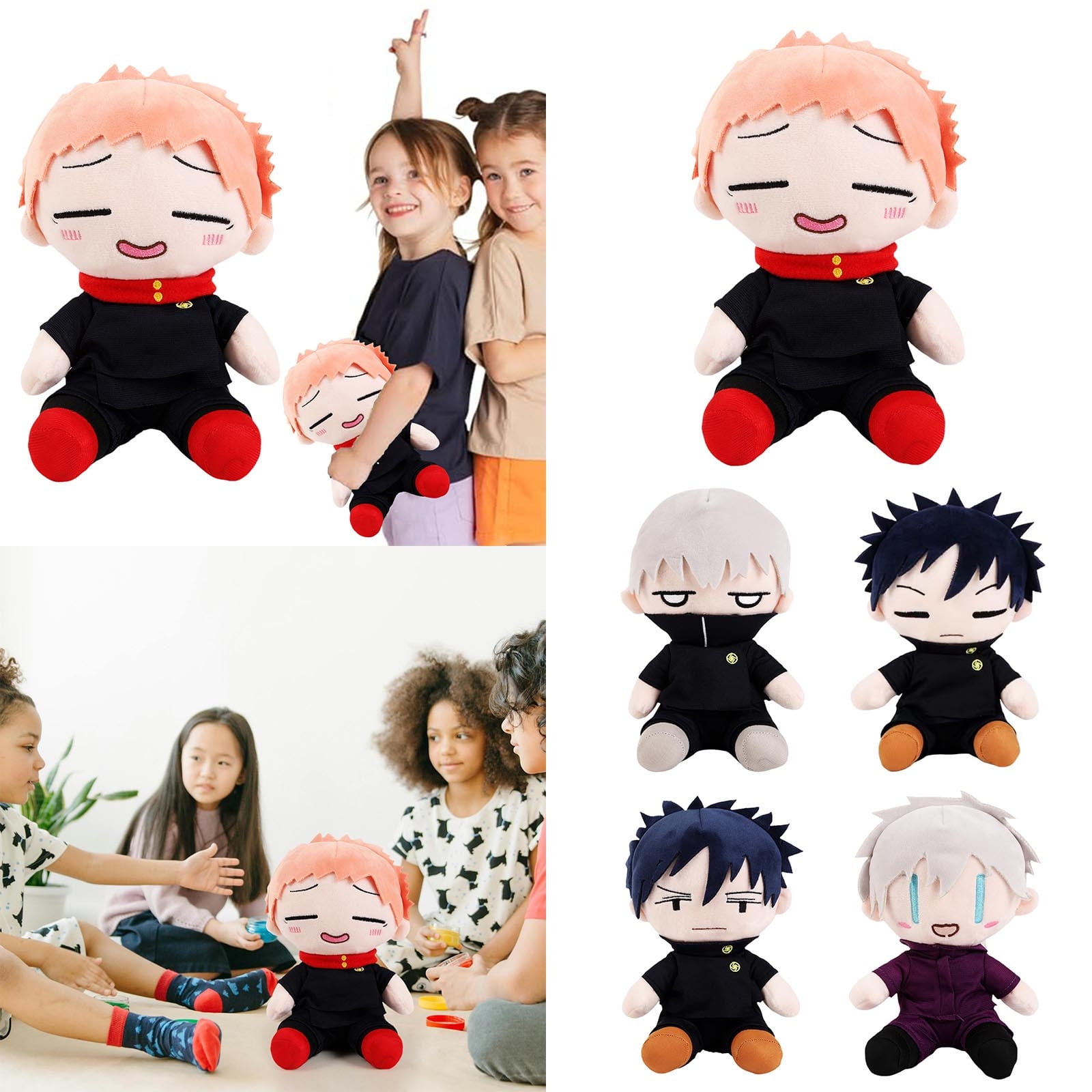 Jujutsu Kaisen Anime Figure Gojo Plush Ryomen Sukuna Soft And Cuddly ...
