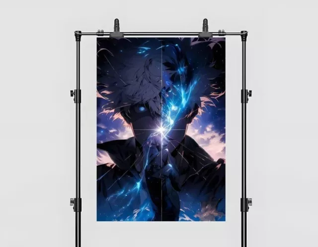 Jujutsu Kaisen Anime Gojo Poster, Gojo Wall Art, Gojo Poster, High ...