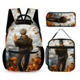 Jujutsu Kaisen Anime Gojo Satoru Backpack Set for School, 3-Piece Set ...
