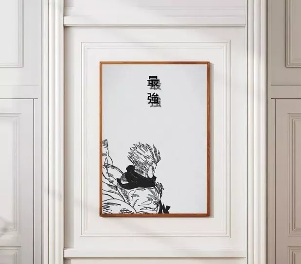 Jujutsu Kaisen Anime Gojo Satoru Poster, Anime Poster, Gojo Satoru Wall ...