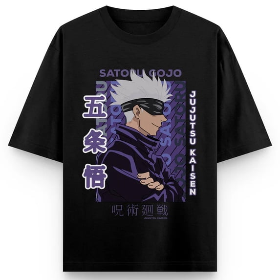 Jujutsu Kaisen Anime Gojo Satoru Printing Cotton T-shirt Men and Women ...