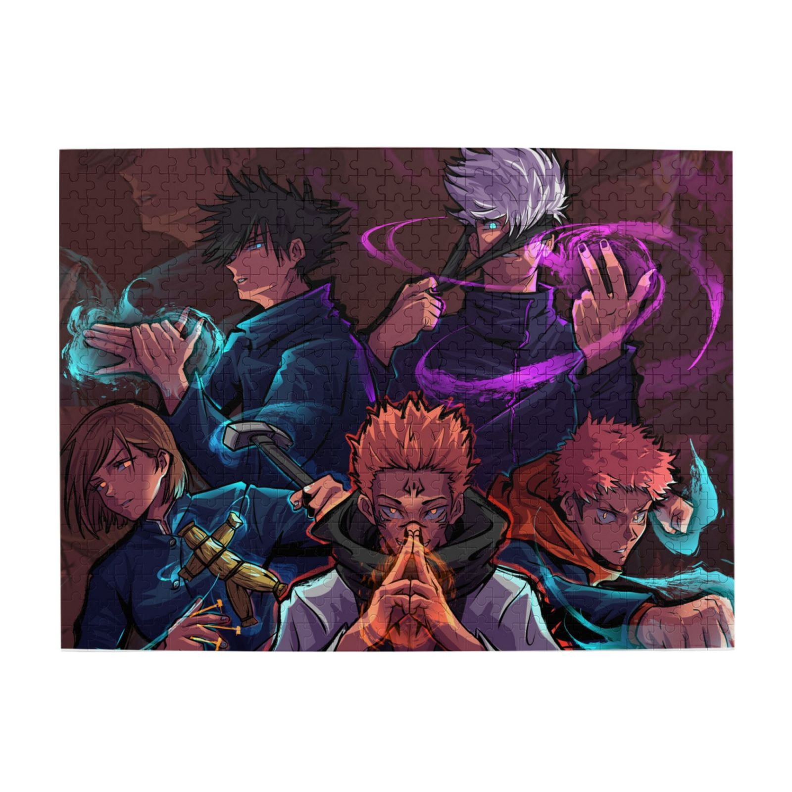 Jujutsu Kaisen Anime Jigsaw Puzzle Relax Toy Intellectual Decompressing ...