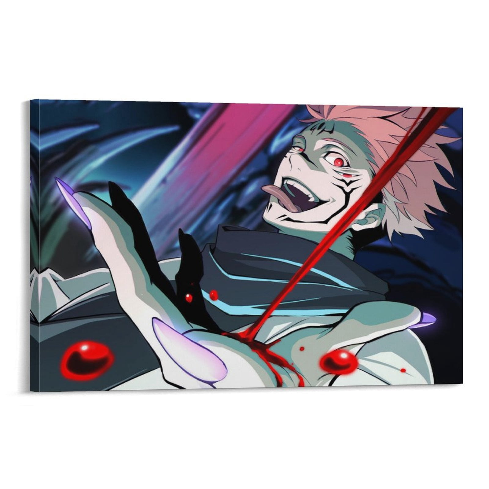 Jujutsu-Kaisen Anime Satoru Gojo And Sukuna (2) Canvas Art Poster and ...