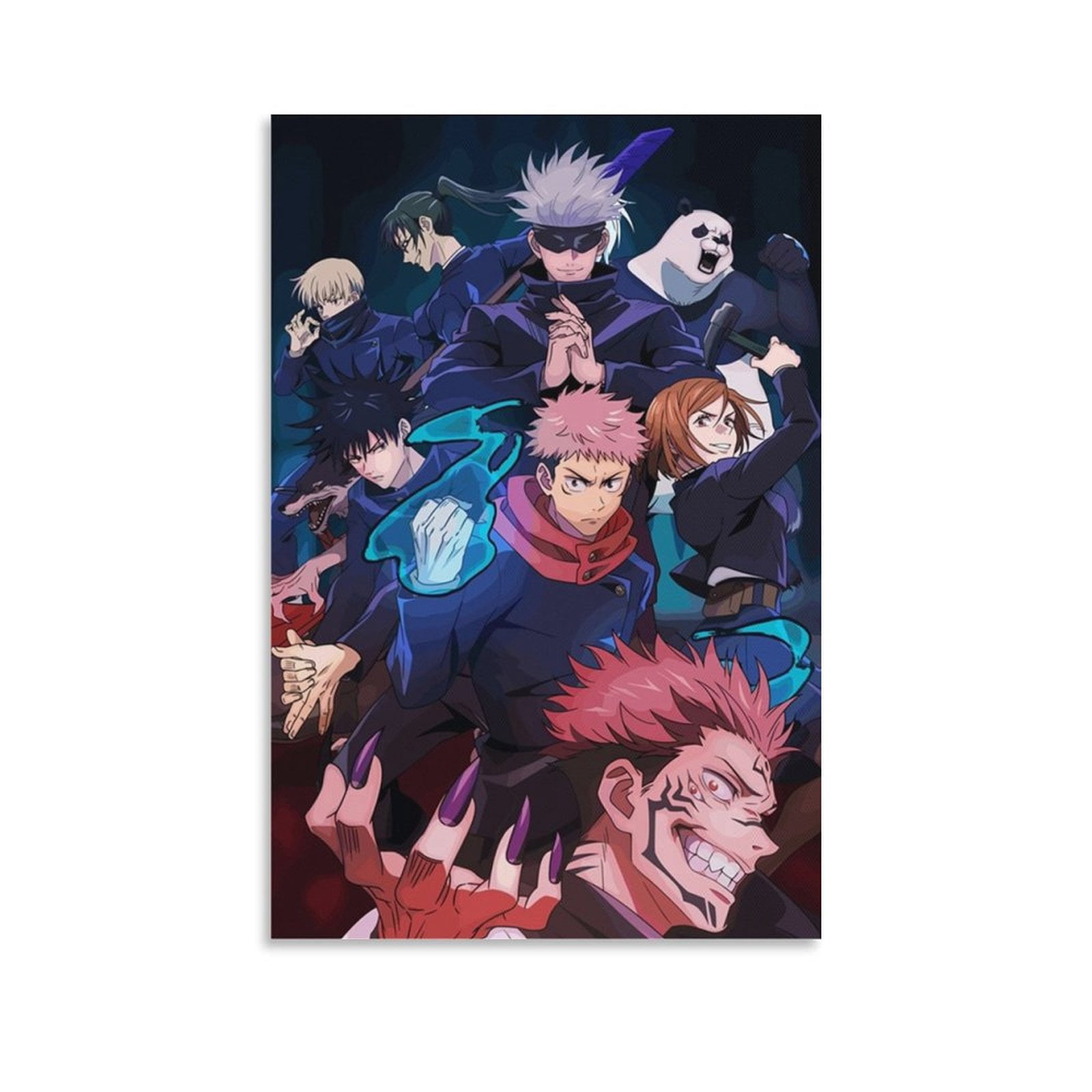 Japanese Anime Jujutsu Payback Tiger Wars Hisahito Poster Canvas Poster ...