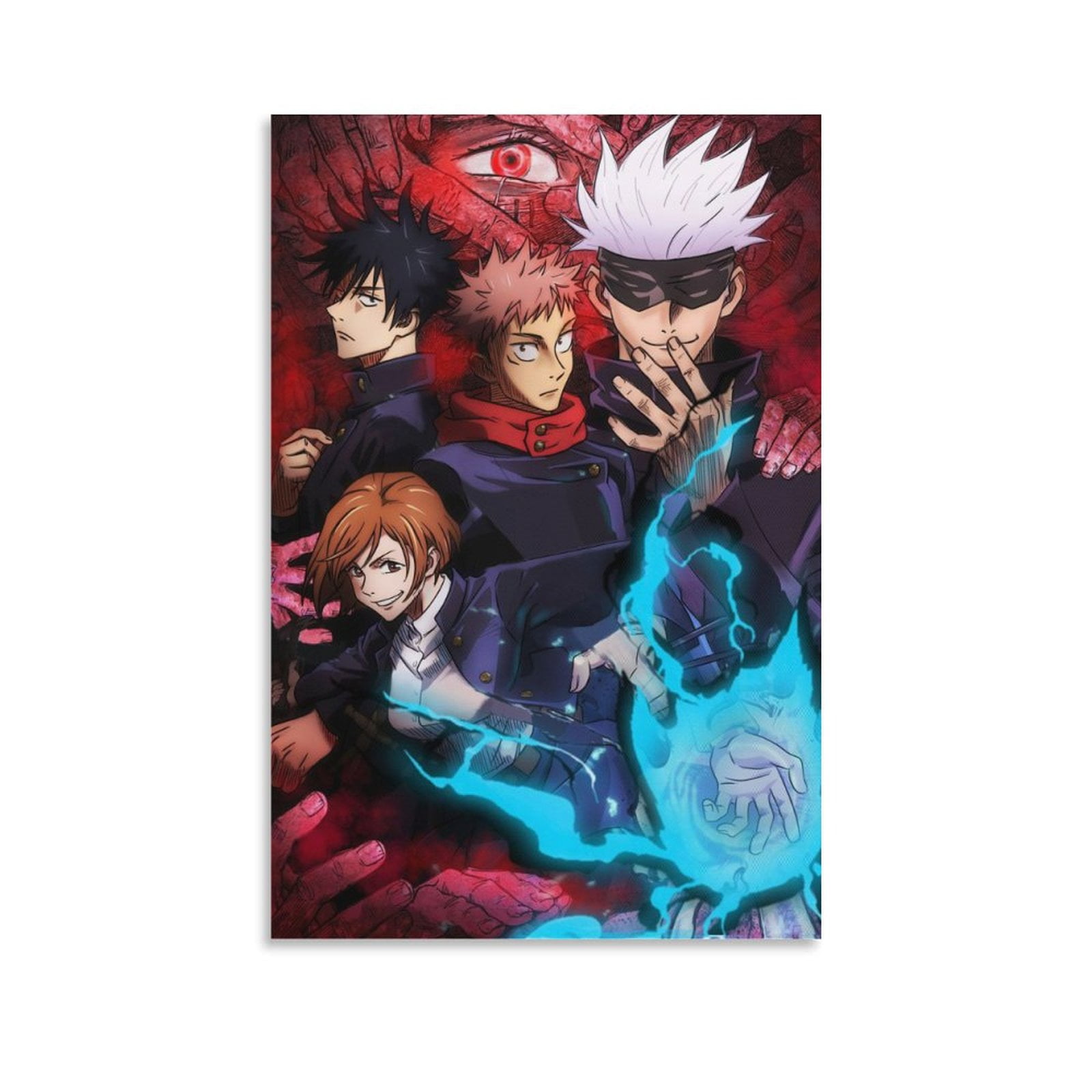 Jujutsu-Kaisen Anime Satoru Gojo And Sukuna (56) Poster Decorative ...