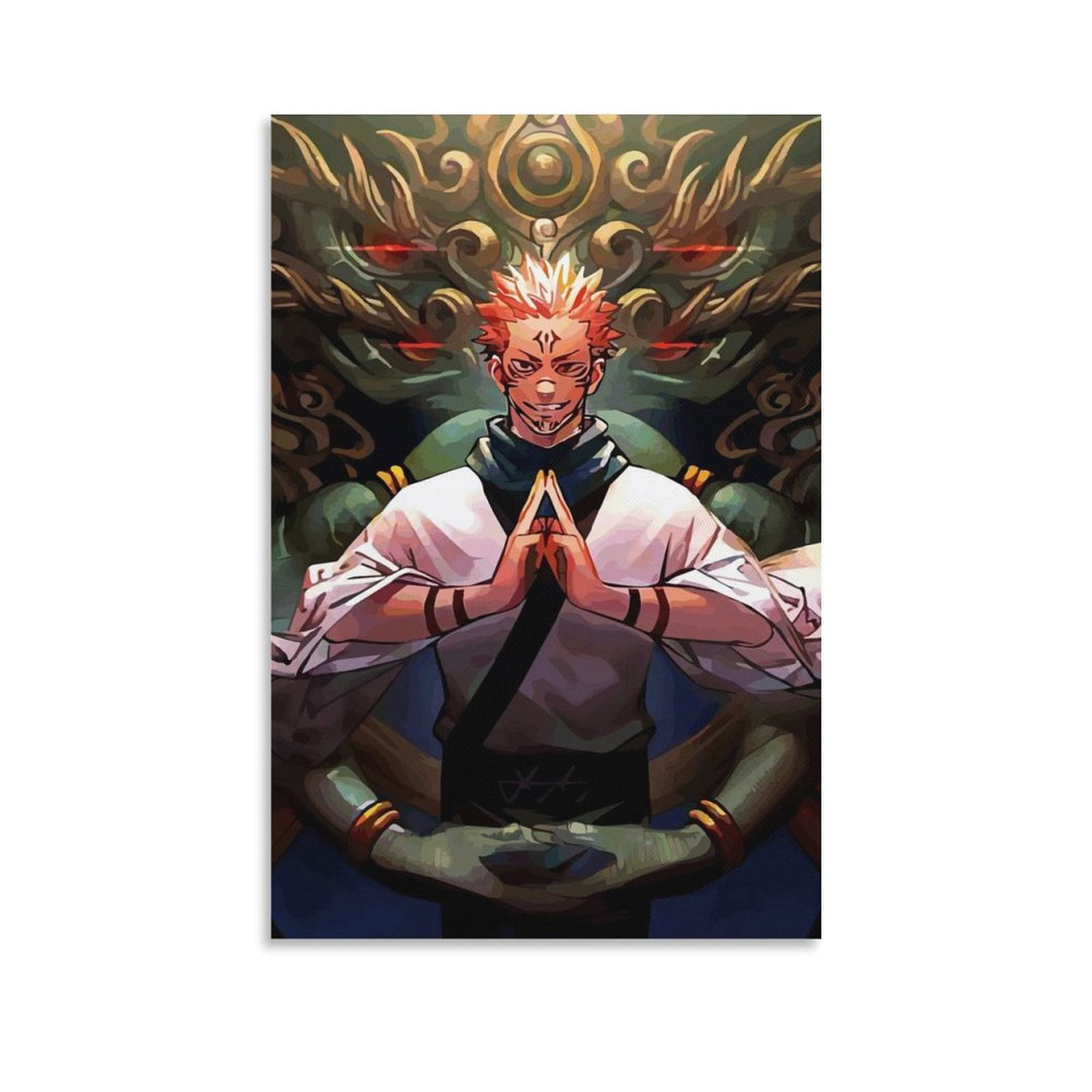 Jujutsu-Kaisen Anime Satoru Gojo And Sukuna (7) Artworks Canvas Poster ...