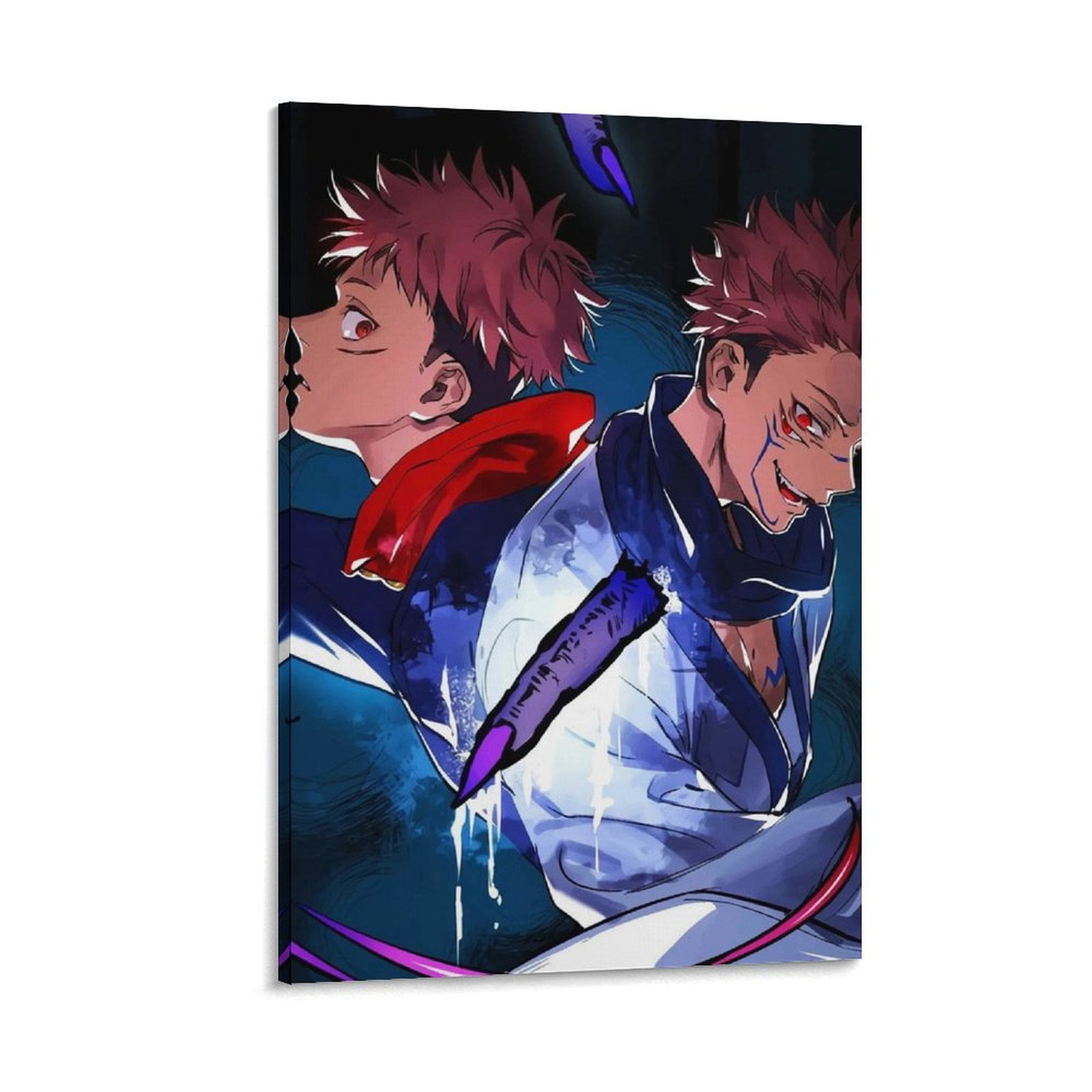 Jujutsu-Kaisen Anime Satoru Gojo And Sukuna (10) Room Aesthetic Poster ...