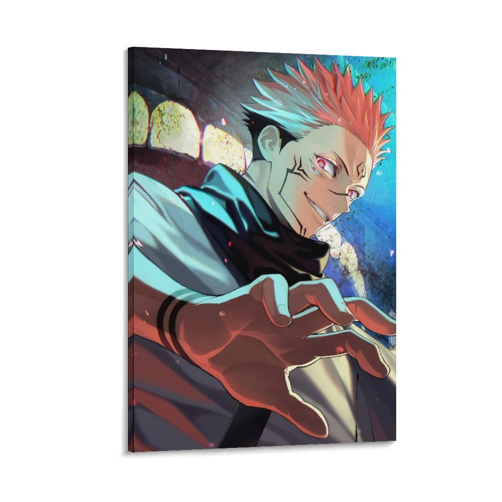 Jujutsu-Kaisen Anime Satoru Gojo And Sukuna (104) Picture Print Canvas ...