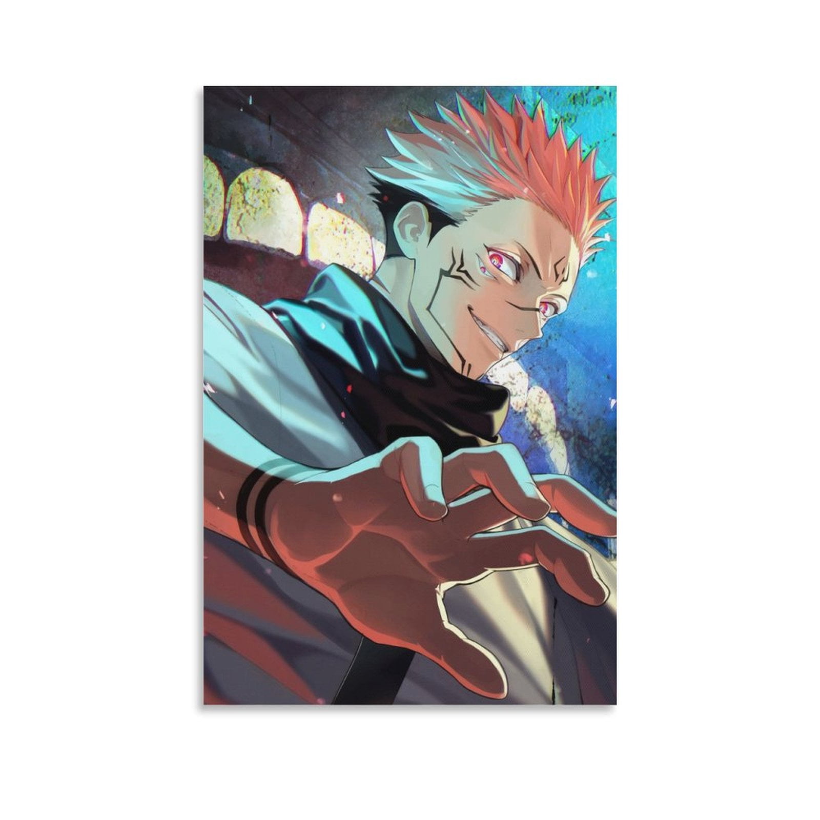 Jujutsu-Kaisen Anime Satoru Gojo And Sukuna (104) Room Aesthetic Poster ...
