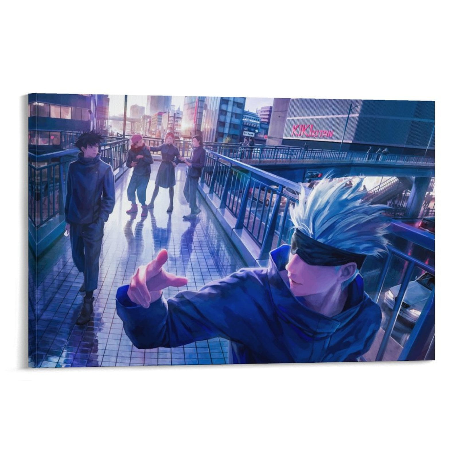 Jujutsu-Kaisen Anime Satoru Gojo And Sukuna (113) Posters Wall Art ...