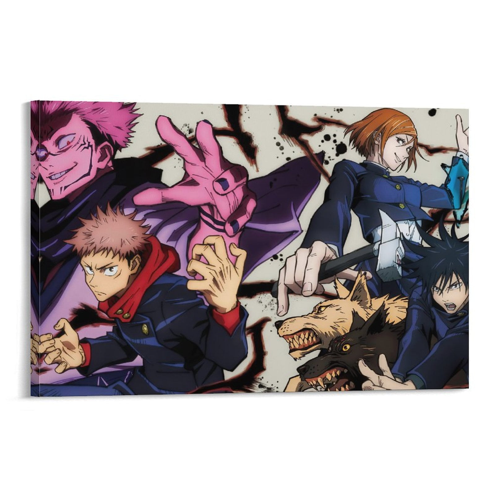 Jujutsu-Kaisen Anime Satoru Gojo And Sukuna (117) Posters Wall Art ...
