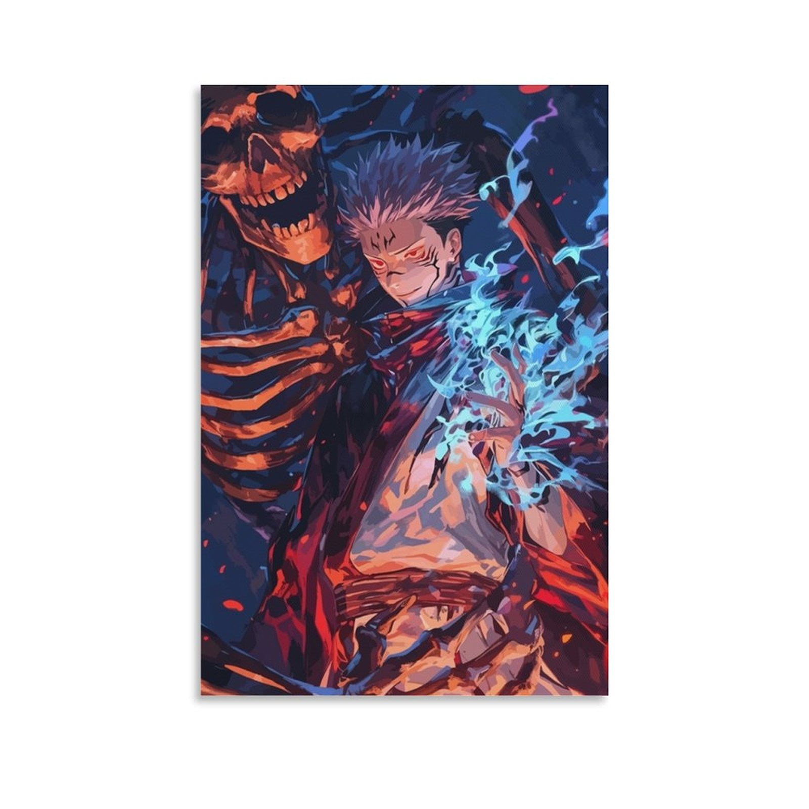 Jujutsu-Kaisen Anime Satoru Gojo And Sukuna (30) Artworks Picture Print ...