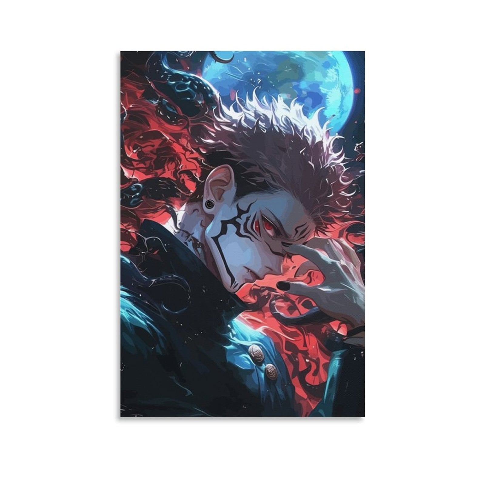 Jujutsu-Kaisen Anime Satoru Gojo And Sukuna (34) Home Decor Poster Wall ...