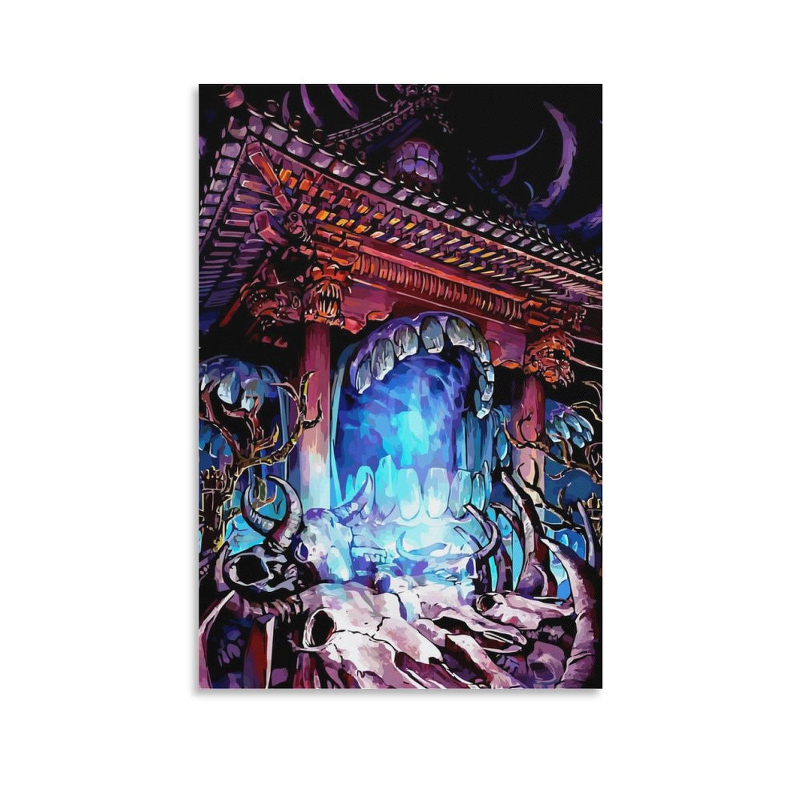 Jujutsu-Kaisen Anime Satoru Gojo And Sukuna (35) Room Aesthetic Poster ...