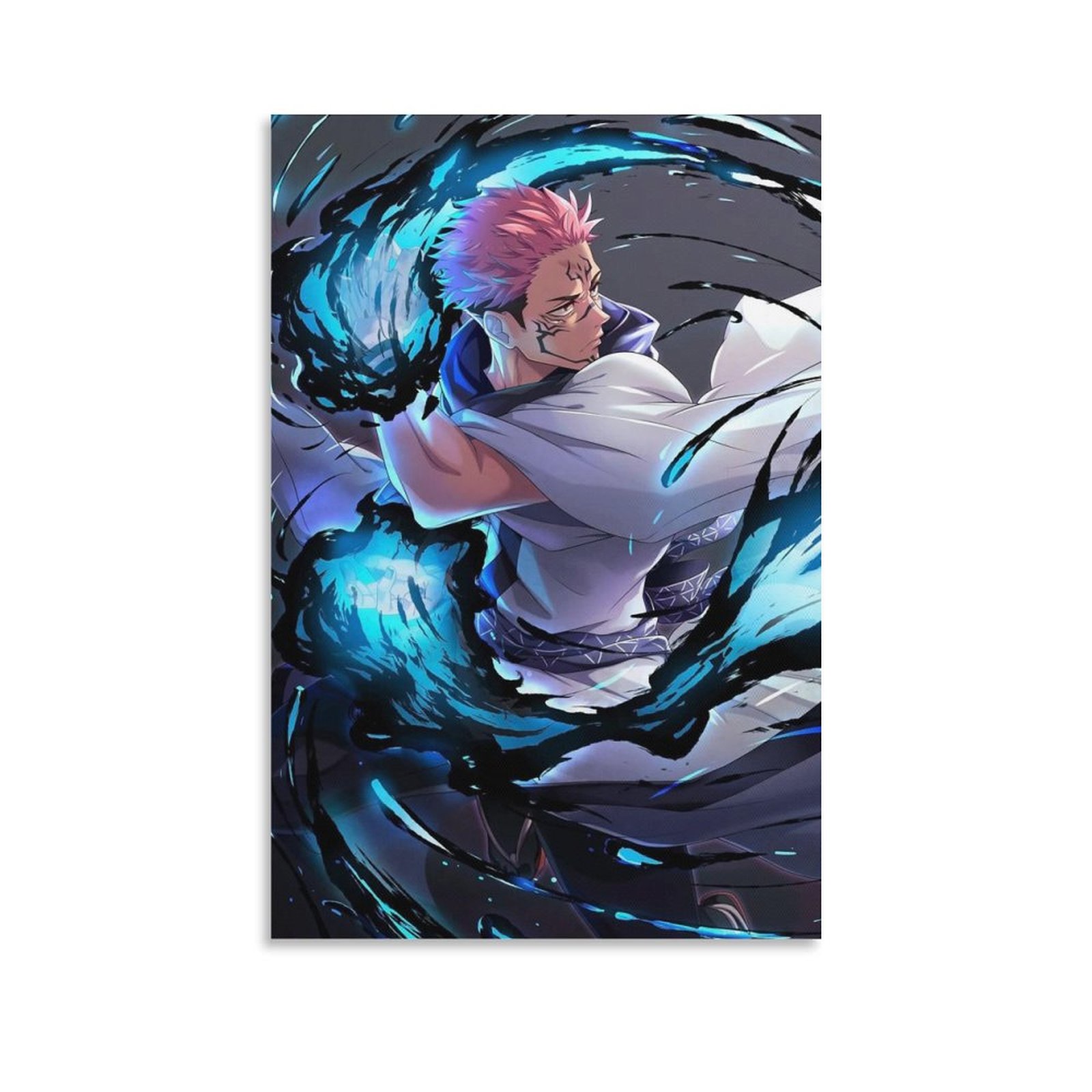 Jujutsu-Kaisen Anime Satoru Gojo And Sukuna (36) Home Decor Poster Wall ...