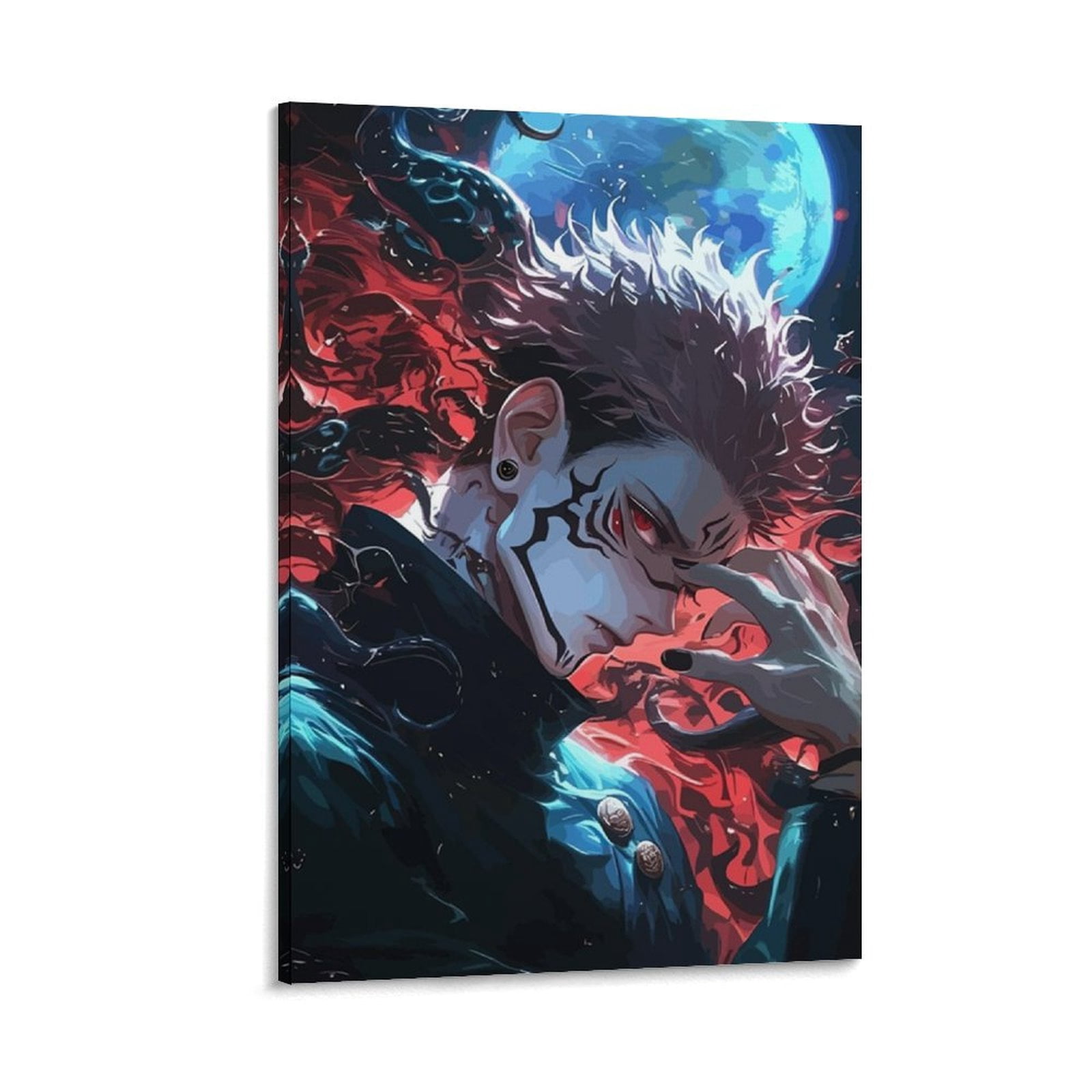 Jujutsu-Kaisen Anime Satoru Gojo And Sukuna (44) Print Photo Art ...